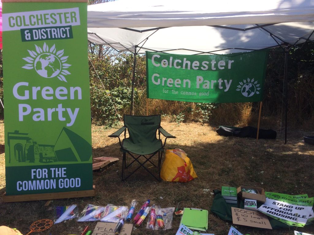 Greens Join Colchester’s First Pride March – Colchester Green Party